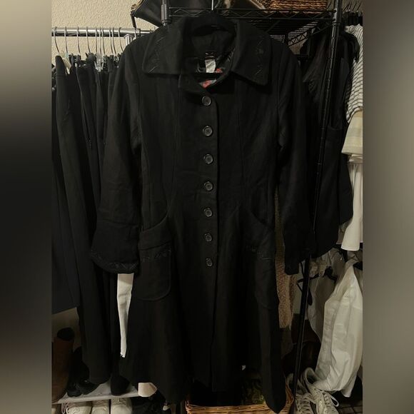 Emily The Strange | Jackets & Coats | Emily The Strange Wool Coat ...